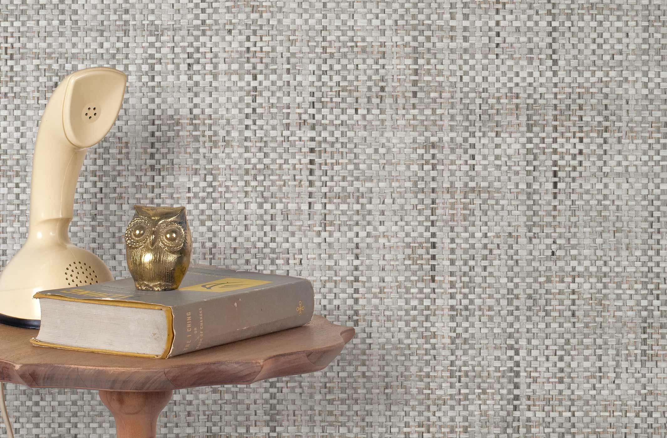 Gray Melange Japanese Paperweave Wallpaper - twenty2 LLC - twenty2 ...